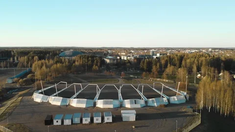 Aerial, reverse, drone view of Laulurinn... | Stock Video | Pond5