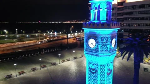 Aerial shot of the magnificent night vie... | Stock Video | Pond5