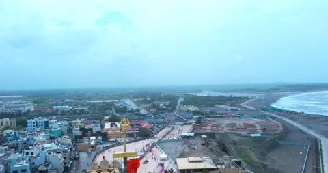 Somnath Mandir Stock Footage ~ Royalty Free Stock Videos | Pond5