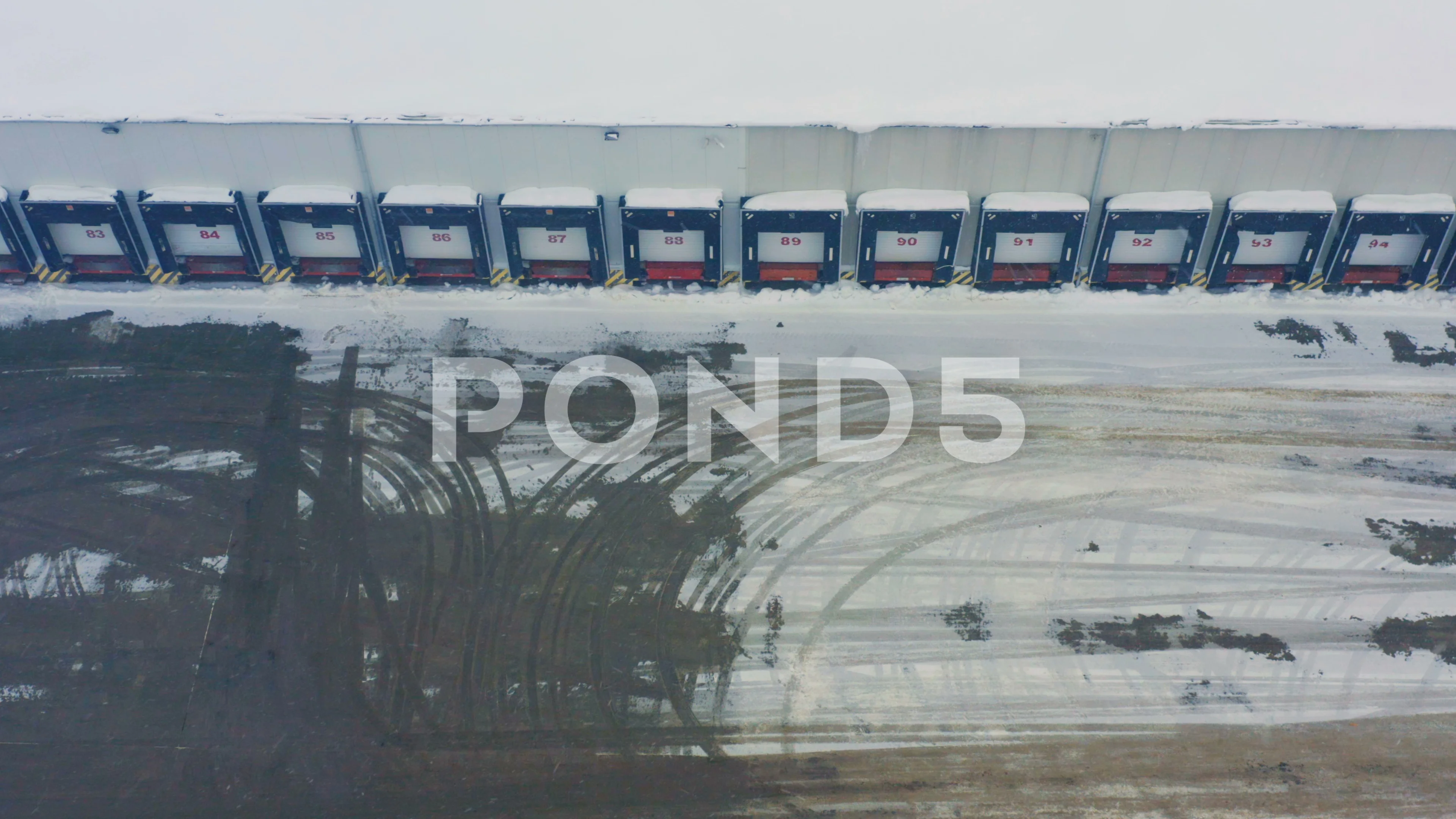 Warehouse Exterior Aerial