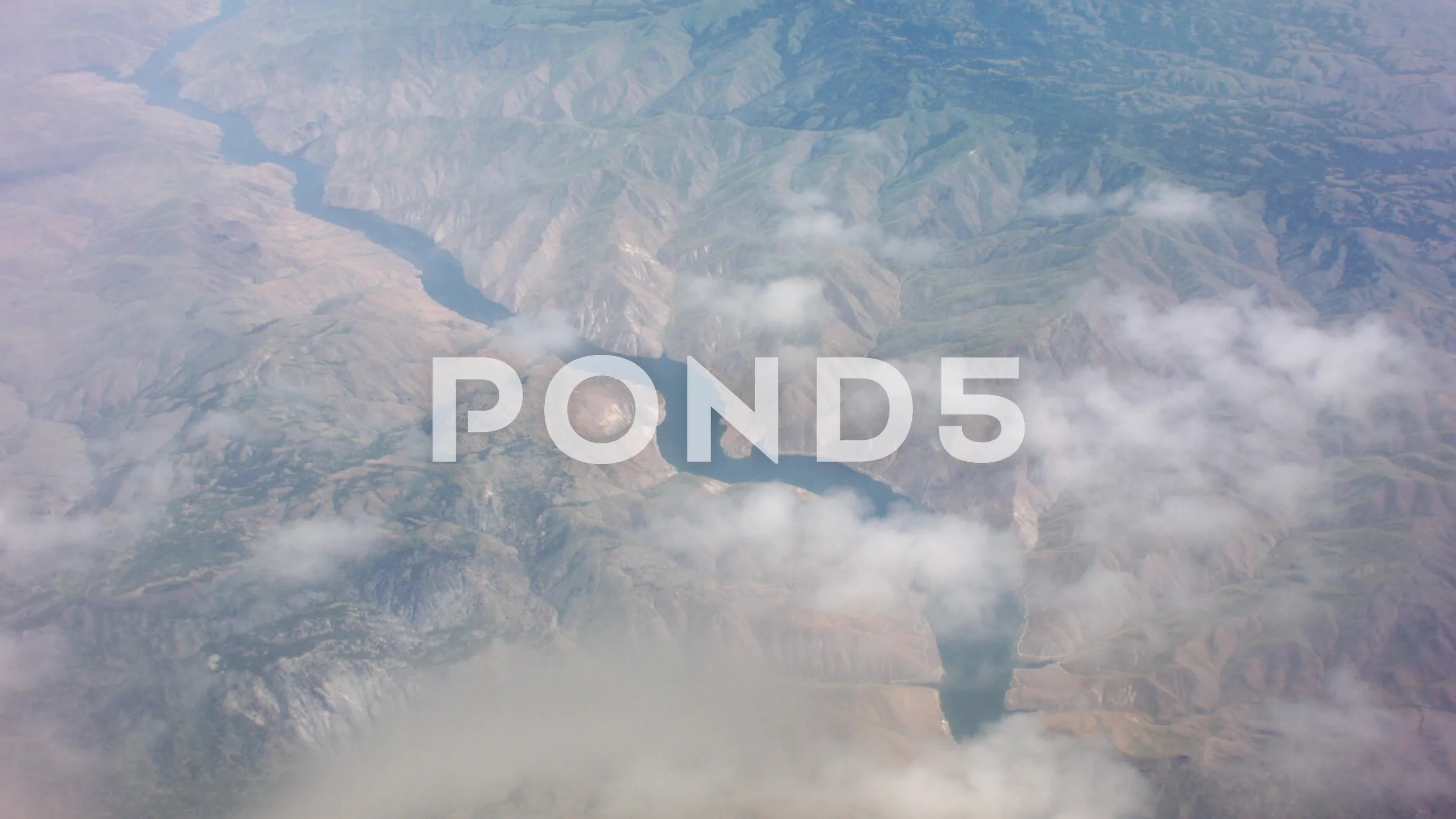 Aerial Snake River Oregon