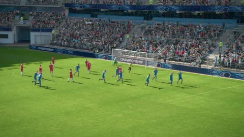 Stadium Crowd Aerial Stock Footage ~ Royalty Free Stock Videos | Pond5