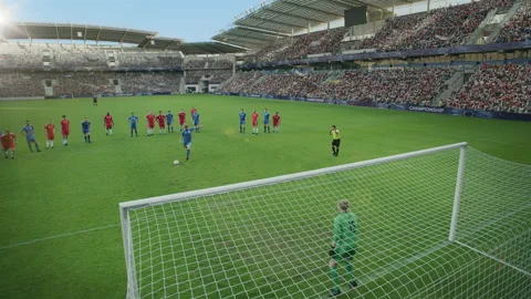 Stadium Crowd Aerial Stock Footage ~ Royalty Free Stock Videos | Pond5