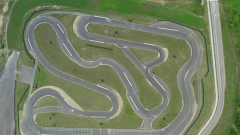 Racing Track Top View Stock Video Footage | Royalty Free Racing Track ...