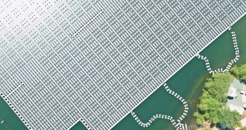 Aerial top view of electric power indust... | Stock Video | Pond5