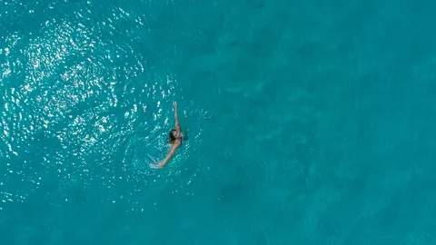 Water Top View Stock Footage ~ Royalty Free Stock Videos | Pond5