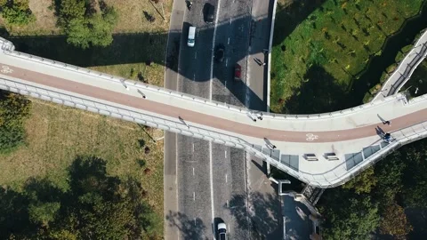 People Walking Aerial Stock Footage ~ Royalty Free Stock Videos | Pond5