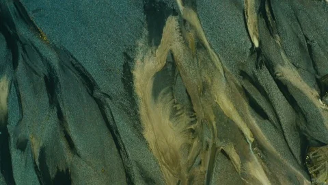 River Delta Aerial Stock Video Footage | Royalty Free River Delta ...