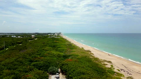 Aerial video Hobe Sound Jupiter Island F... | Stock Video | Pond5