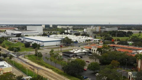 Aerial video PepsiCo Pepsi Cola factory ... | Stock Video | Pond5