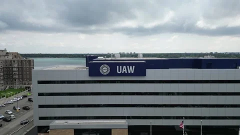 Detroit Skyline Video Stock Footage ~ Royalty Free Stock Videos | Pond5