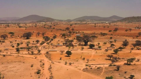 African Desert Village Aerial Stock Videos – Royalty-Free HD & 4K Videos