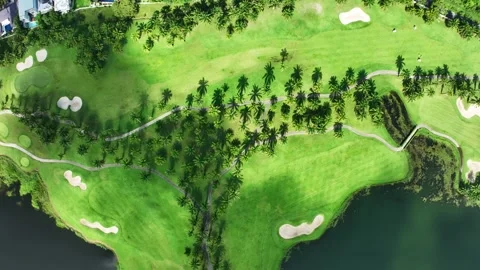 Golf Aerial Stock Footage ~ Royalty Free Stock Videos | Pond5