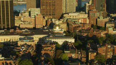Boston Aerial State House Stock Videos – Royalty-Free HD & 4K Videos ...