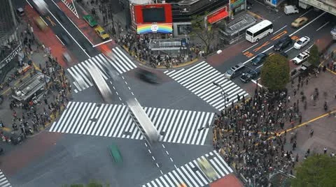 Traffic Ccrowd Stock Videos – Royalty-Free HD & 4K Videos