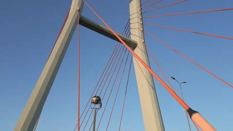 Aerial view, camera ascending towards st... | Stock Video | Pond5