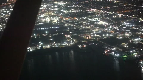 Airplane Cockpit Night Stock Video Footage | Royalty Free Airplane ...