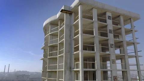 Aerial view of city residential area wit... | Stock Video | Pond5