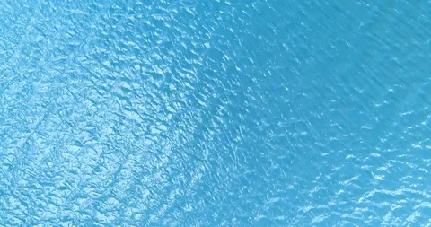 Aerial View of a Crystal clear sea water... | Stock Video | Pond5