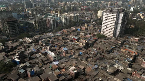 Mumbai Slums Stock Footage ~ Royalty Free Stock Videos | Pond5