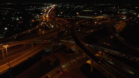 Aerial View of the Famous High-Five Inte... | Stock Video | Pond5