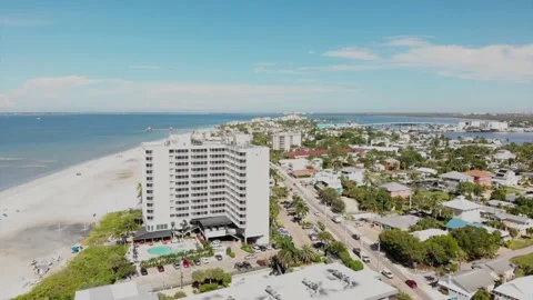 Aerial view of the Florida cityscape fil... | Stock Video | Pond5