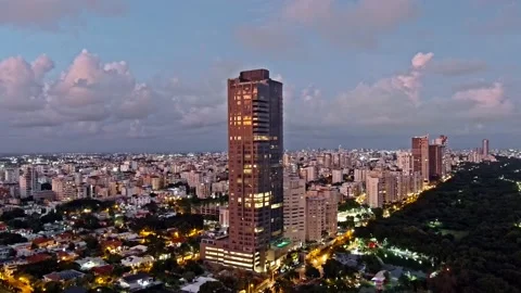 Aerial view in front of the Anacaona 27 ... | Stock Video | Pond5