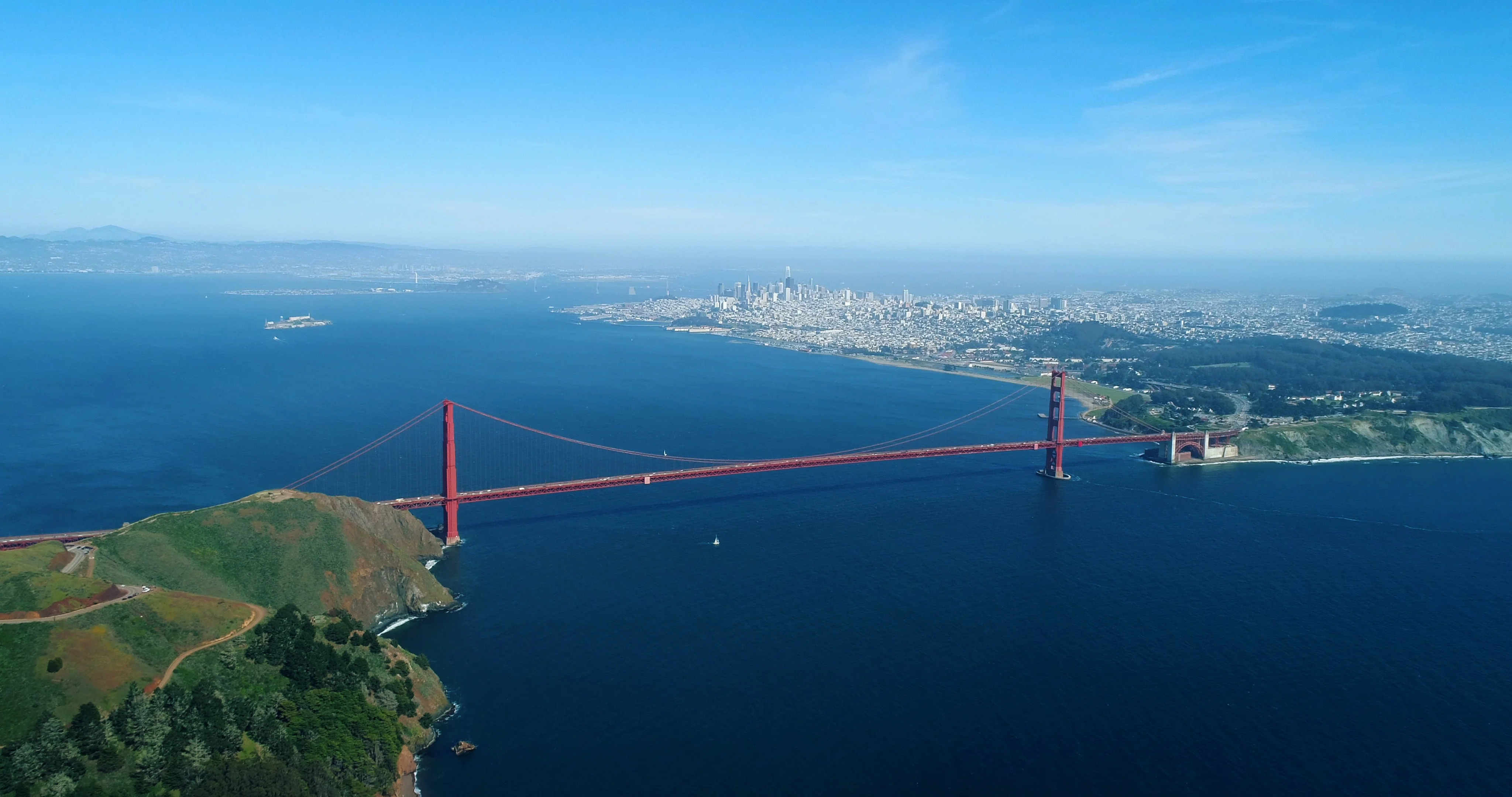 Golden Gate Bridge Front View