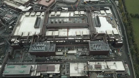 Aerial View Of Intel Ireland Electronics... | Stock Video | Pond5