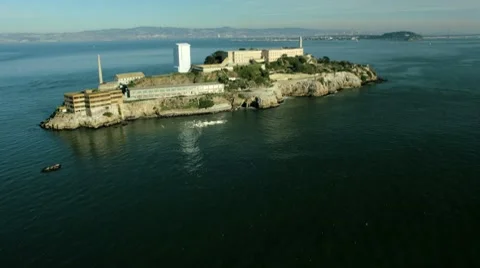 Alcatraz Aerial Stock Video Footage | Royalty Free Alcatraz Aerial ...