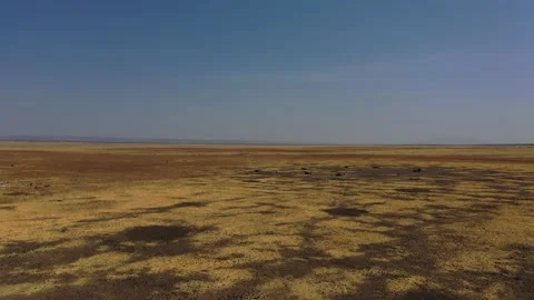 Aerial view of a Issa tribe camp, Afar r... | Stock Video | Pond5