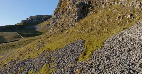 Aerial view of limestone hills called Su... | Stock Video | Pond5