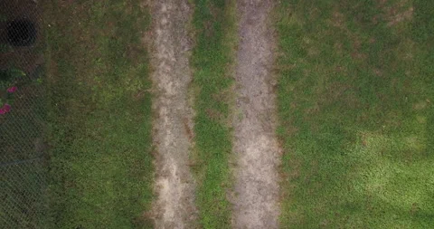 Aerial view looking straight down on a m... | Stock Video | Pond5