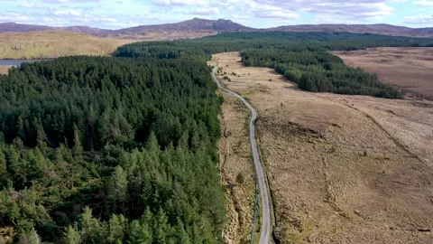 Aerial view of the main water pipe at Lo... | Stock Video | Pond5