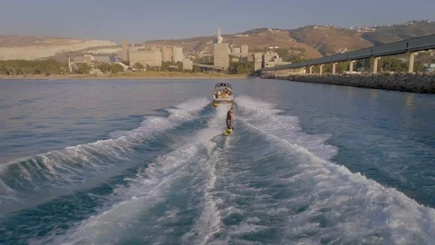 Water Skiing Stock Video Footage | Royalty Free Water Skiing Videos | Pond5