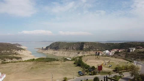 Aerial View of Mangla Dam, Pakistan, Isl... | Stock Video | Pond5