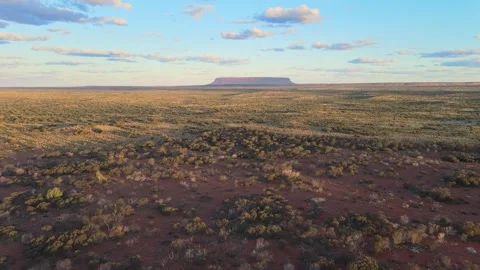 Aerial view of Mount Conner in Northern ... | Stock Video | Pond5