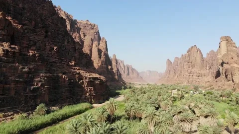 Aerial view of the natural wonder of Wad... | Stock Video | Pond5