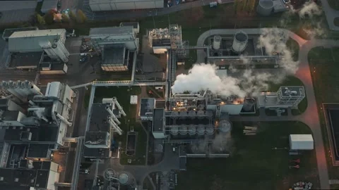 Oil Refinery Smoke Stock Videos – Royalty-Free HD & 4K Videos