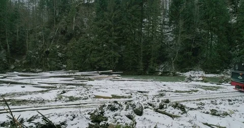 Aerial view of old traditional steam eng... | Stock Video | Pond5