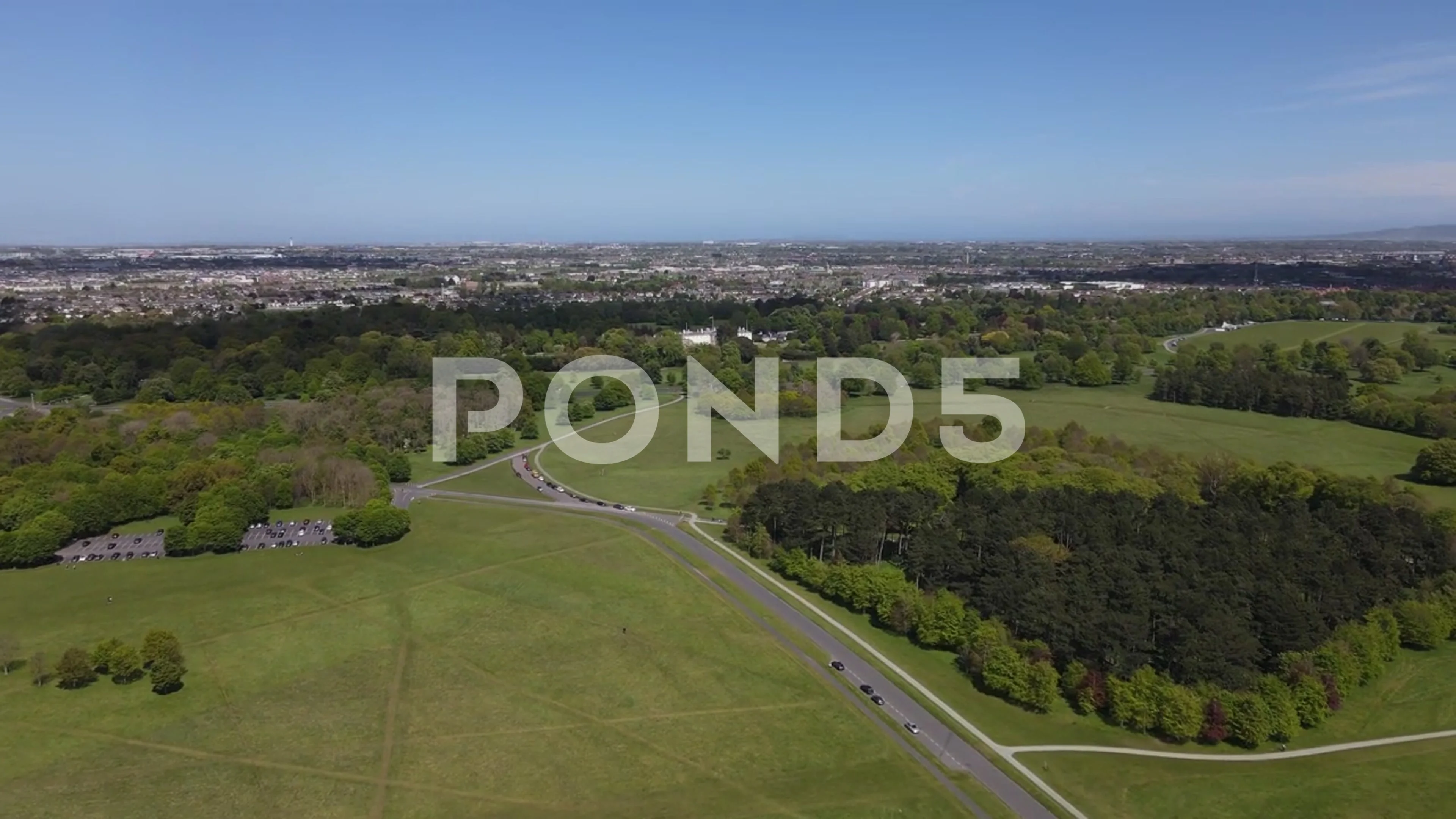 Phoenix Park Dublin Aerial
