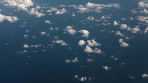 Aerial, view of planet earth from airpla... | Stock Video | Pond5