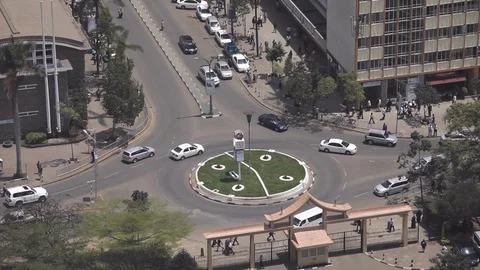 Nairobi Aerial Stock Footage ~ Royalty Free Stock Videos | Pond5