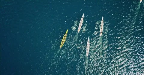 Rowing Aerial Stock Video Footage | Royalty Free Rowing Aerial Videos ...