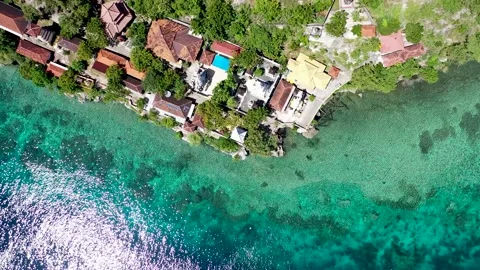 Aerial view shot from drone Top view of ... | Stock Video | Pond5