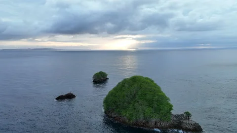 Aerial View of Small Limestone Islands i... | Stock Video | Pond5
