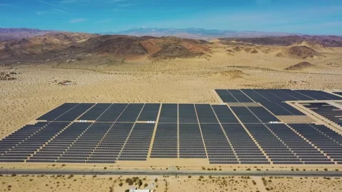 Solar Panel Fields Stock Videos – Royalty-Free HD & 4K Videos | Pond5