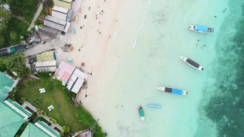 Aerial View of Tanjung Bira Beach, South... | Stock Video | Pond5