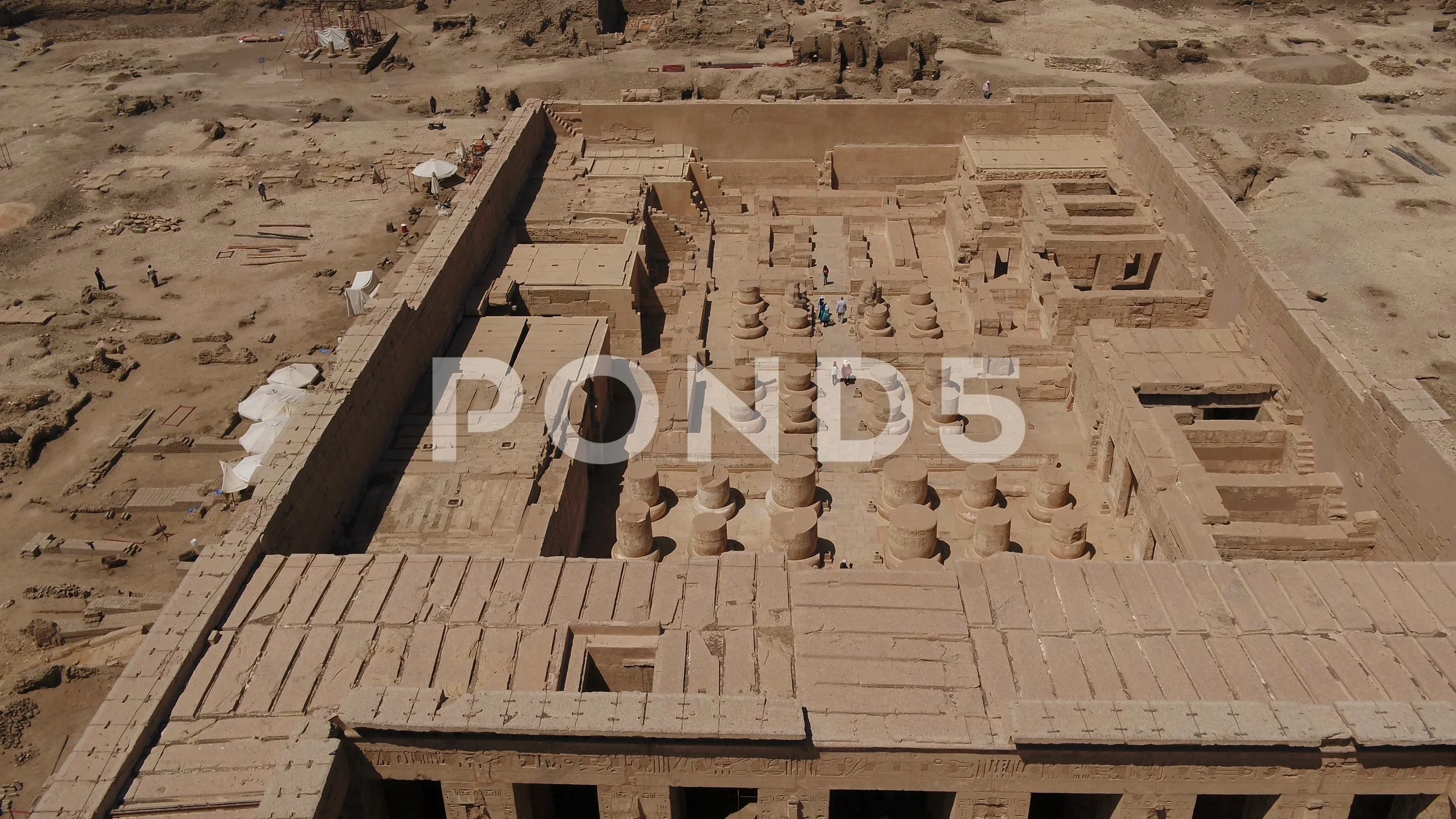 Temple Of Amun At Karnak Plan