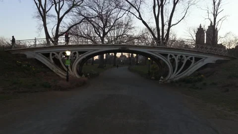 Aerial view through the Bridge No 28, sp... | Stock Video | Pond5